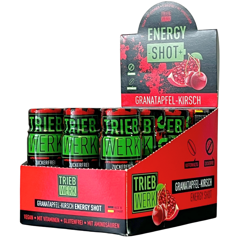 Energy Shot (60ml) | mit 200mg Koffein| zuckerfrei | mit Vitaminen